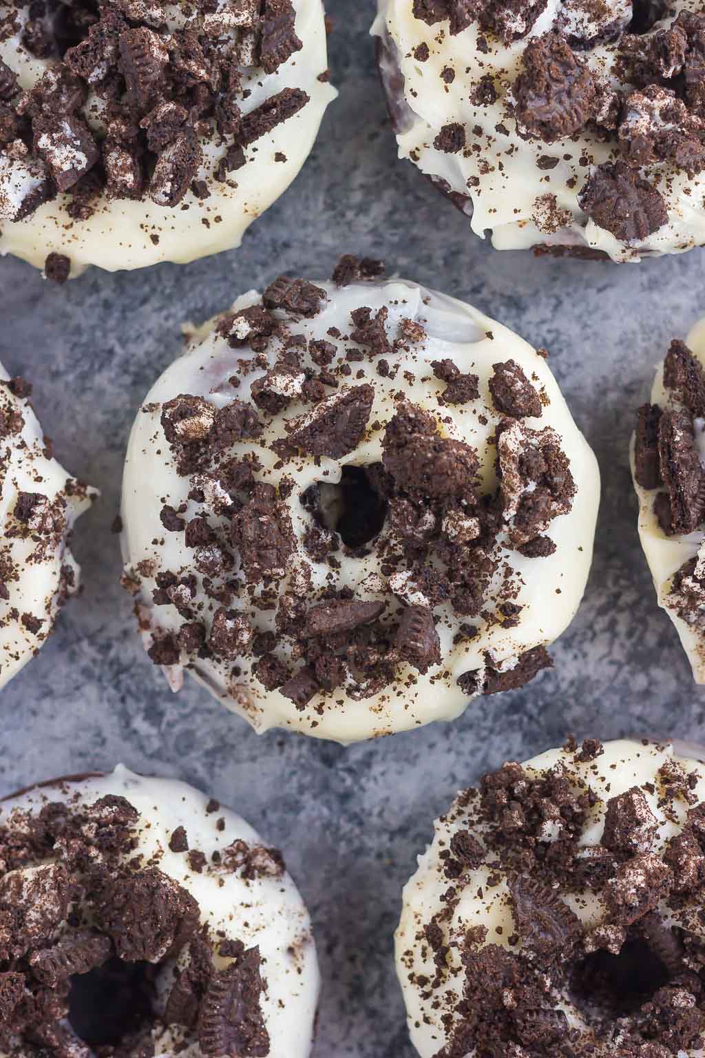 Baked Oreo Donuts - Pumpkin 'N Spice