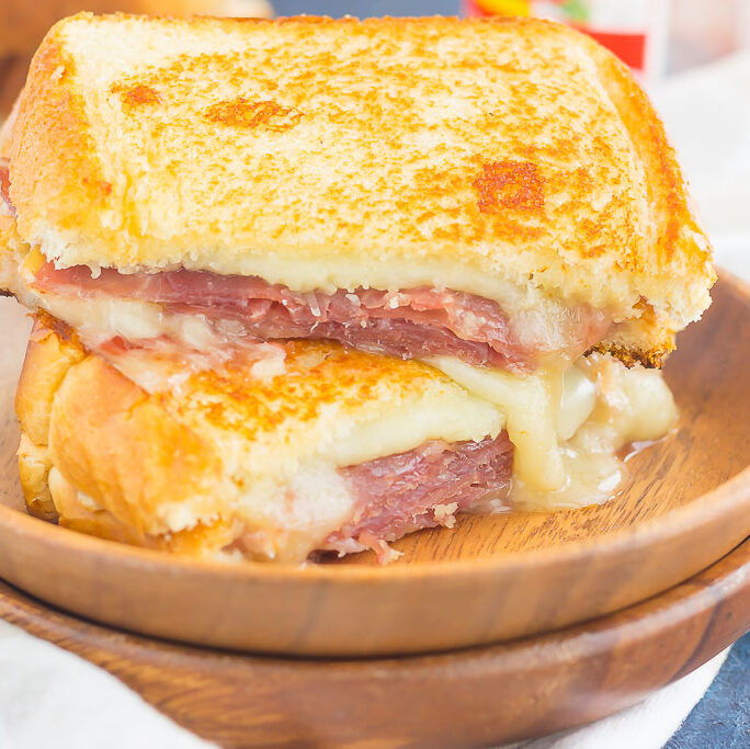Prosciutto, Raspberry and Brie Grilled Cheese - Pumpkin 'N Spice