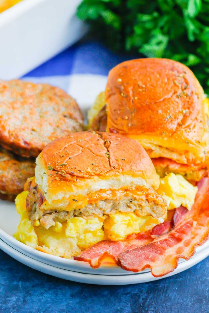 Breakfast Sliders - Pumpkin 'N Spice