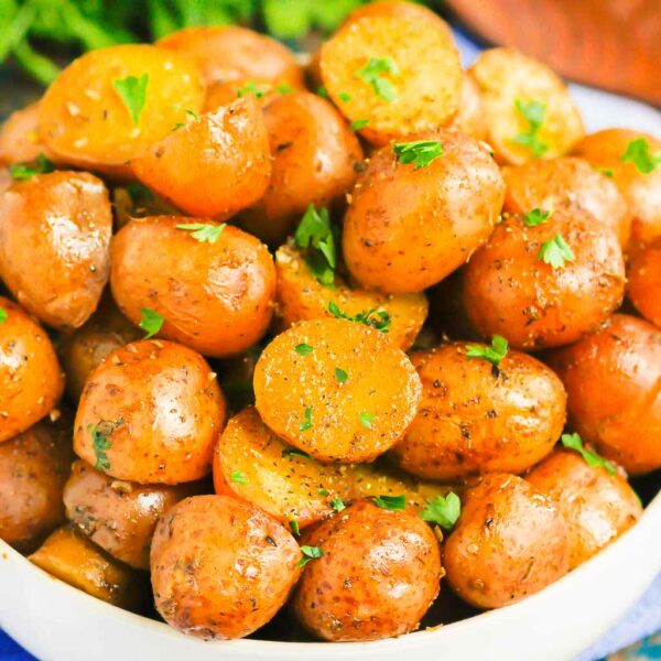 Garlic Herb Instant Pot Red Potatoes Recipe - Pumpkin 'N Spice