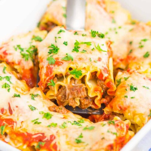Lasagna Rolls - Pumpkin 'N Spice