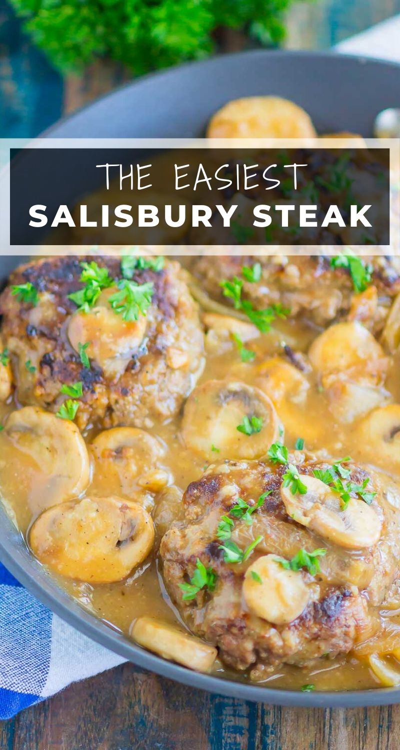 Easy Salisbury Steak - Pumpkin 'N Spice
