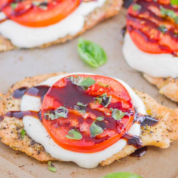 Baked Caprese Chicken Recipe (30 Minutes!) - Pumpkin 'N Spice
