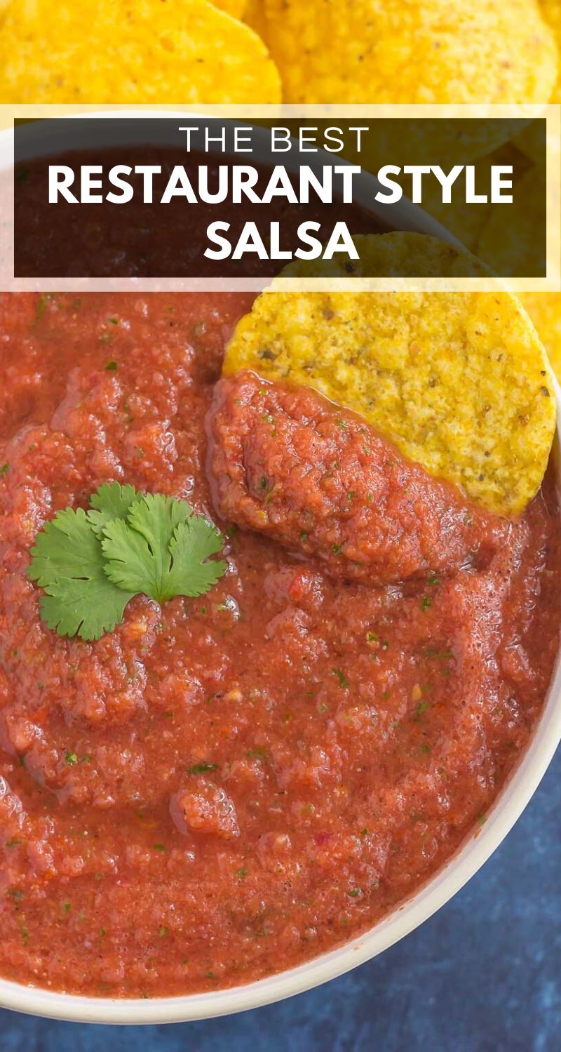 Restaurant Style Salsa (Homemade & So Easy!) - Pumpkin 'N Spice
