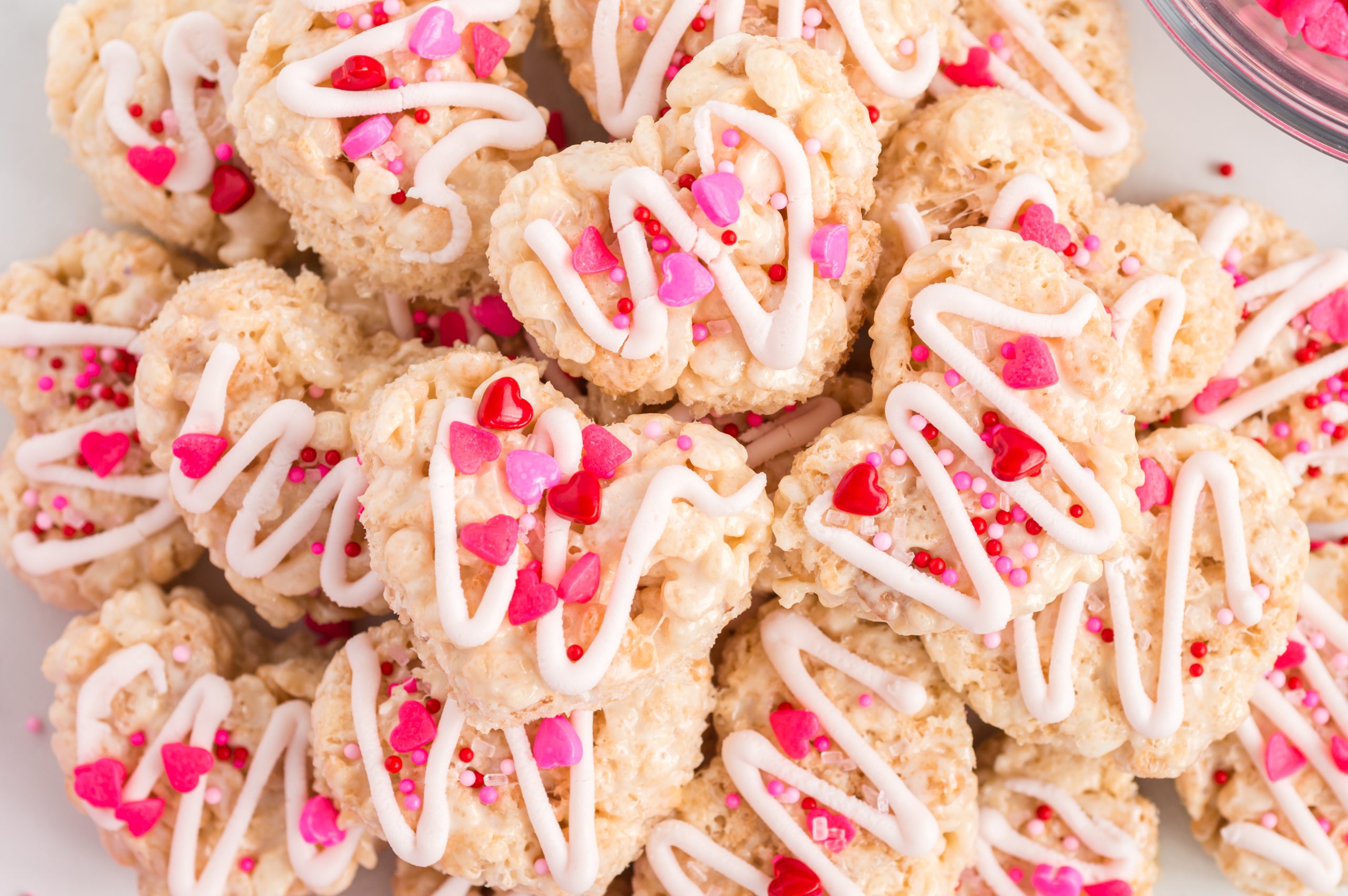 Valentine's Rice Krispie Treats - Pumpkin 'N Spice