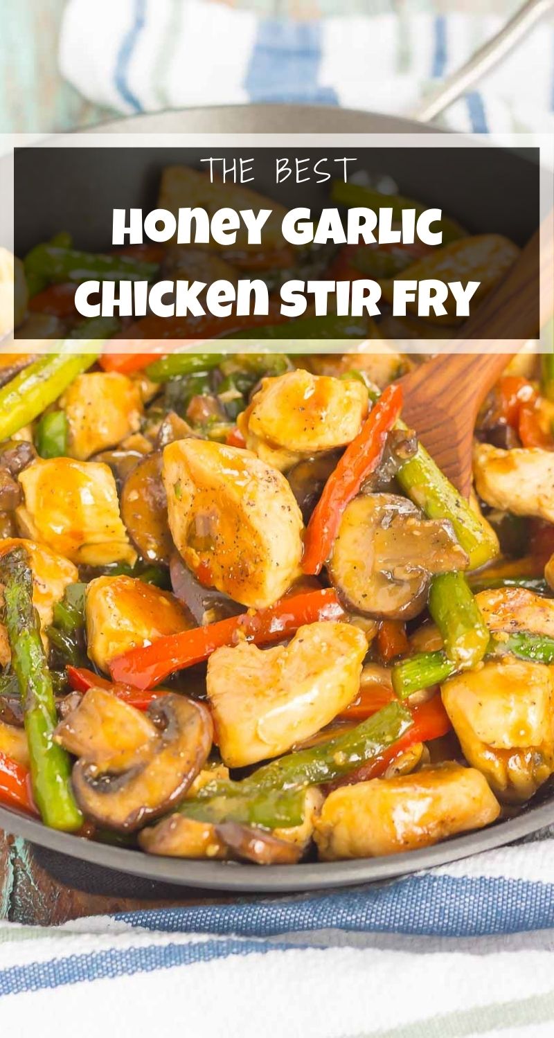 Honey Garlic Chicken Stir Fry (30 Minute Meal) - Pumpkin 'N Spice