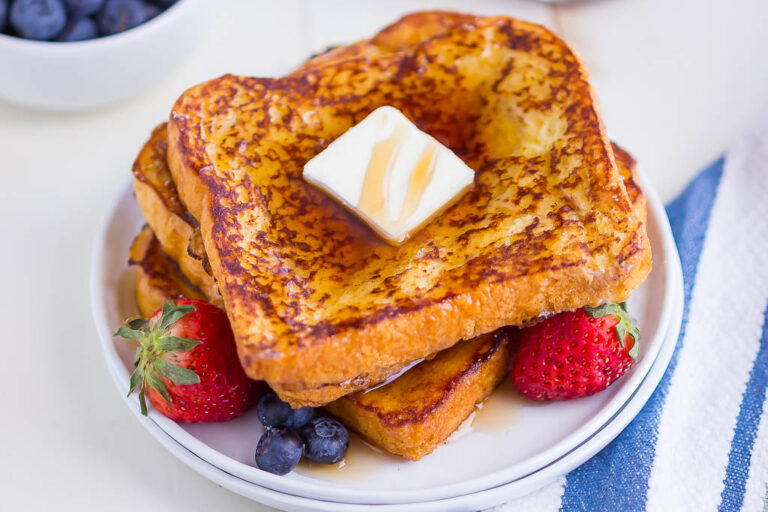 Easiest Brioche French Toast Recipe - Pumpkin 'N Spice