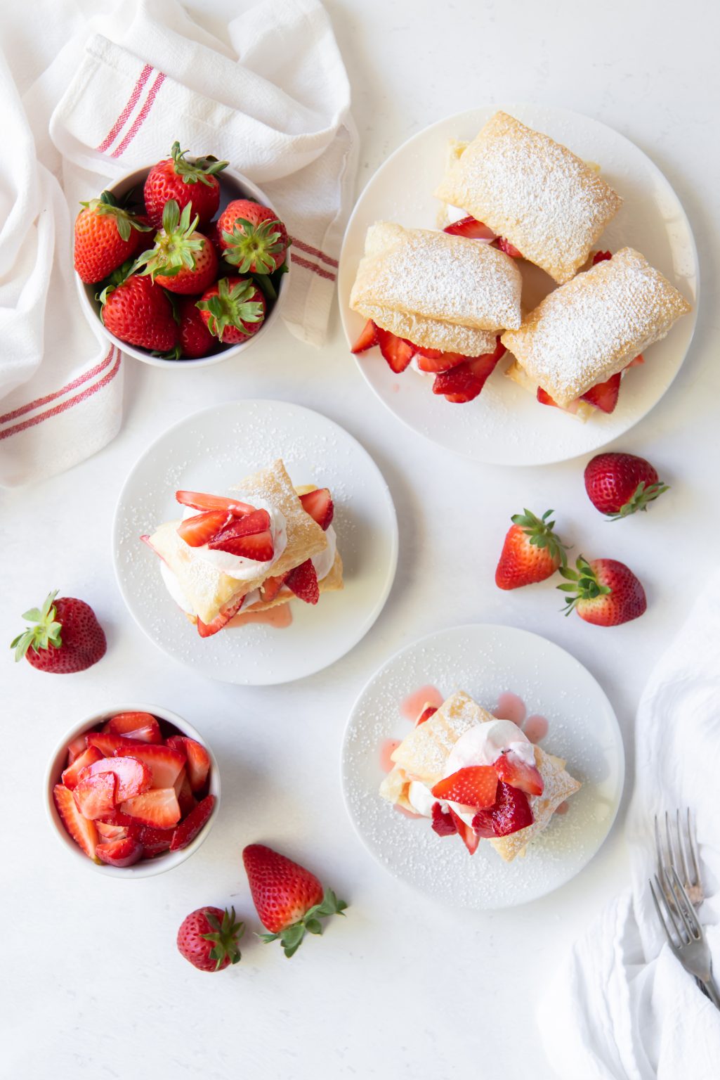 Easy Strawberry Shortcake Puffs - Pumpkin 'N Spice