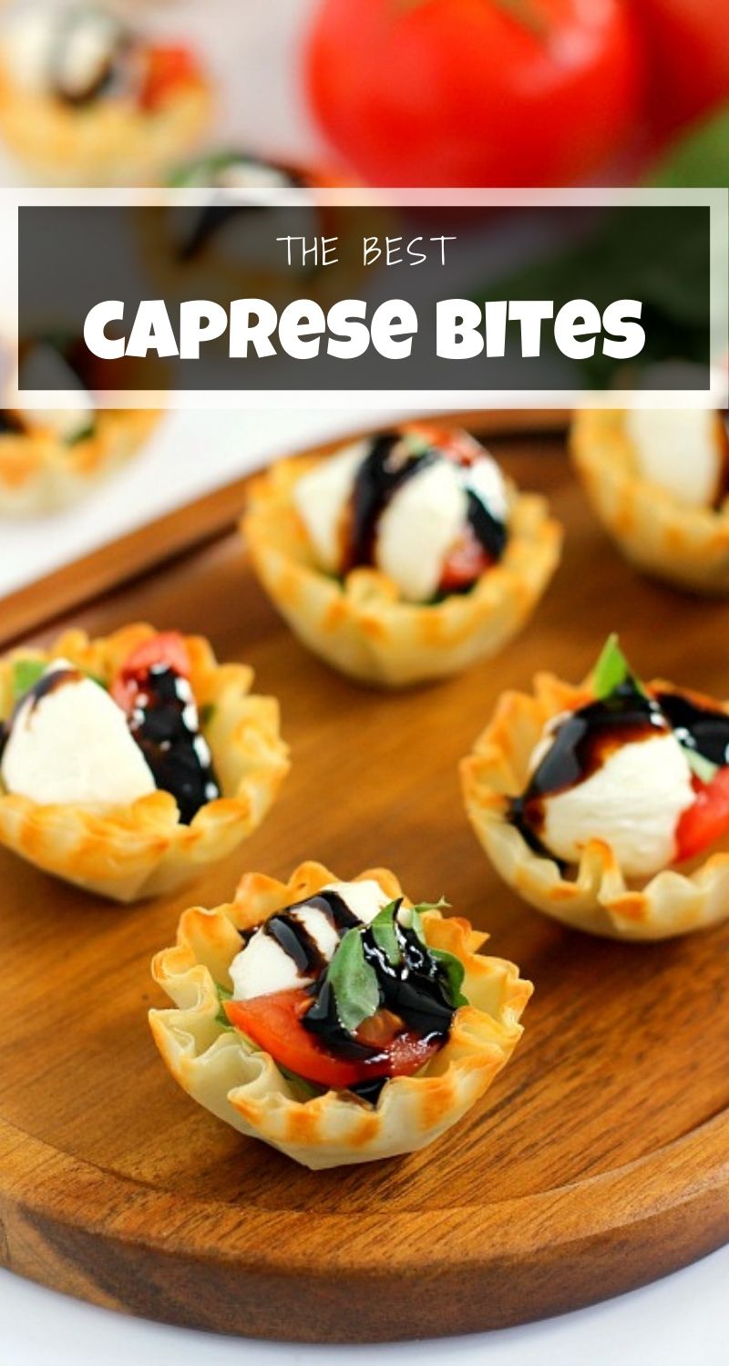 Caprese Cups - Pumpkin 'N Spice