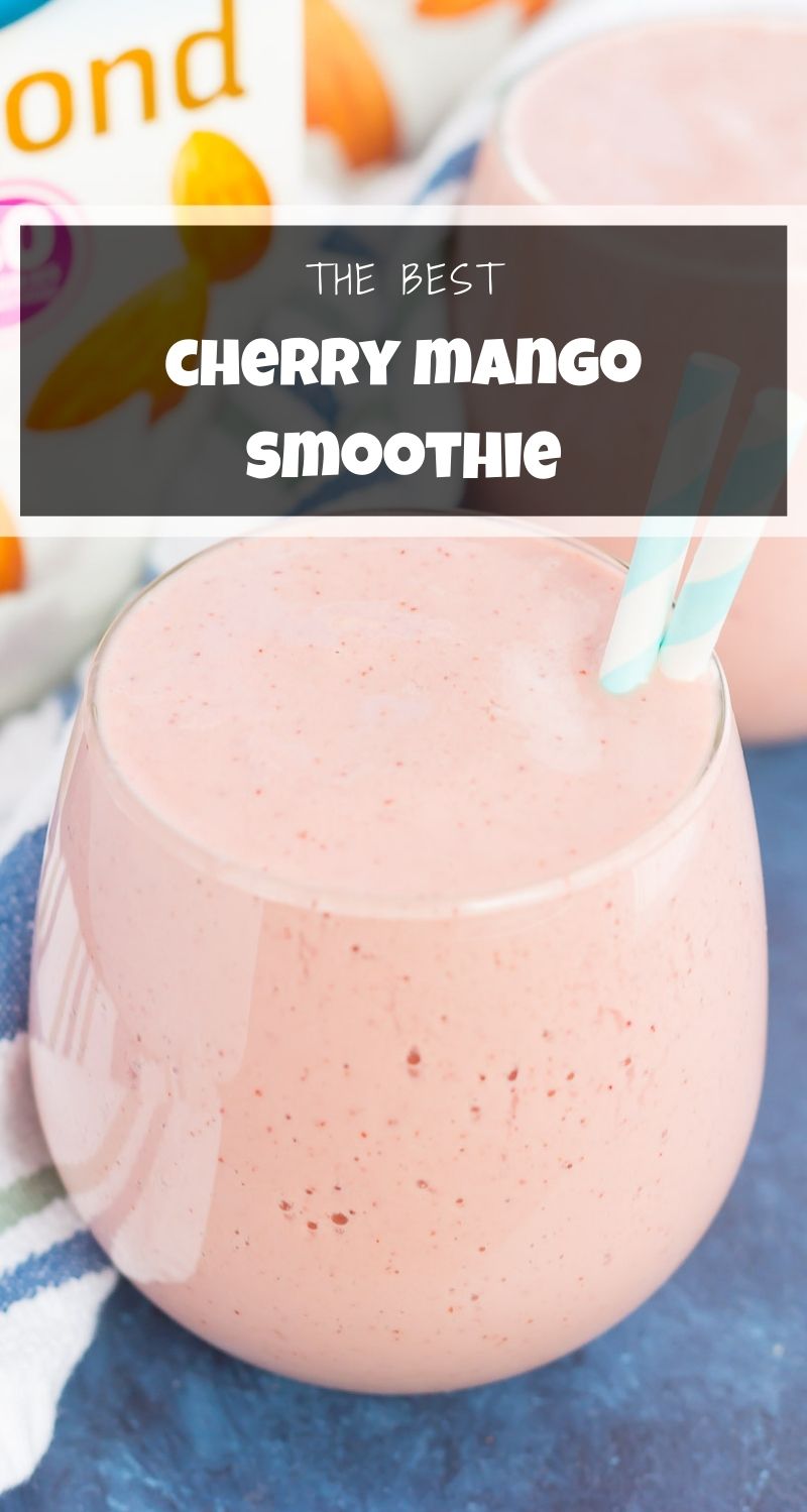 Mango Cherry Smoothie Recipe - Pumpkin 'N Spice