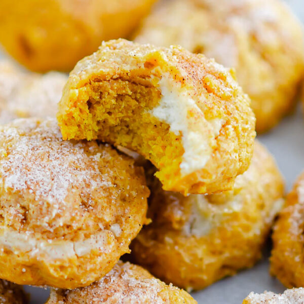 Pumpkin Cheesecake Cookies - Pumpkin 'N Spice