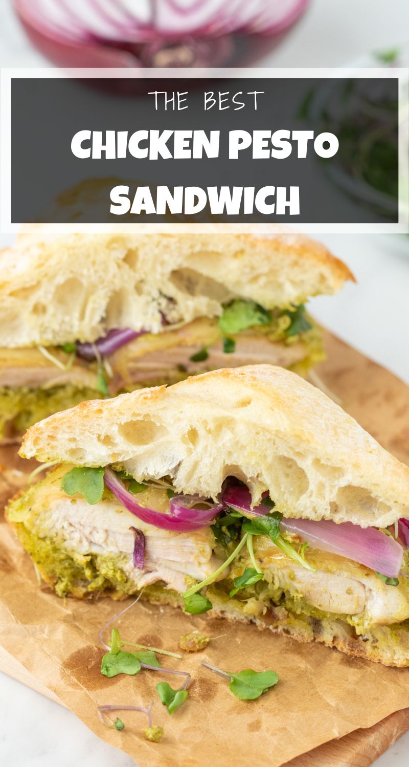 Pesto Chicken Sandwich - Pumpkin 'N Spice