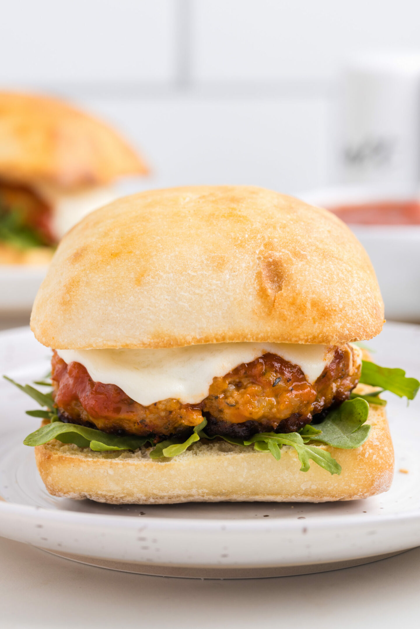 Chicken Parmesan Burgers - Pumpkin 'N Spice