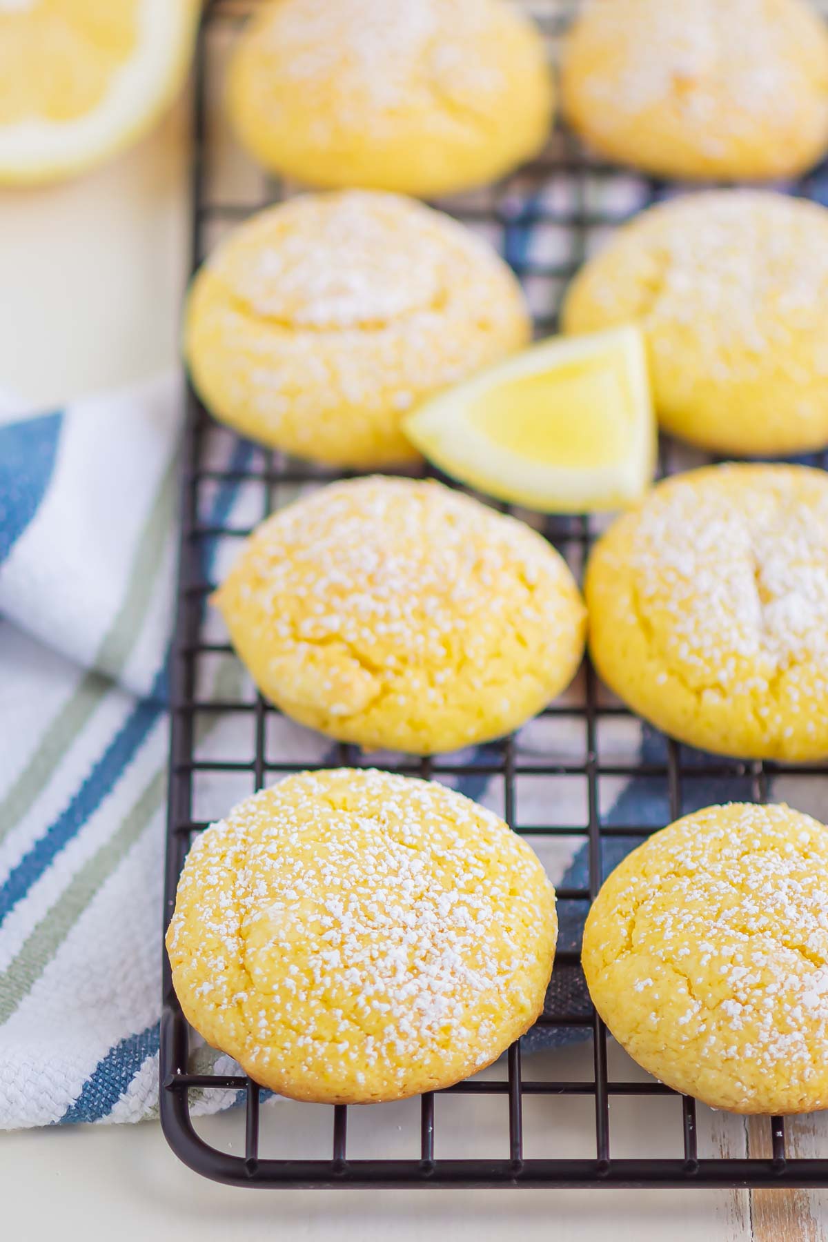 Lemon Cake Mix Cookies - Pumpkin 'N Spice