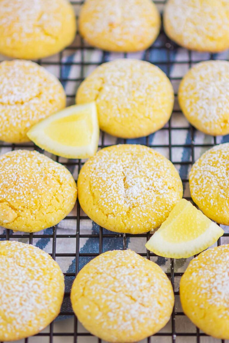 Lemon Cake Mix Cookies - Pumpkin 'N Spice