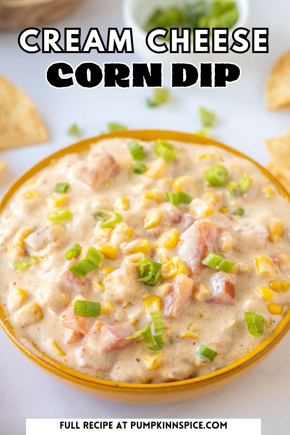 Cream Cheese Corn Dip - Pumpkin 'N Spice