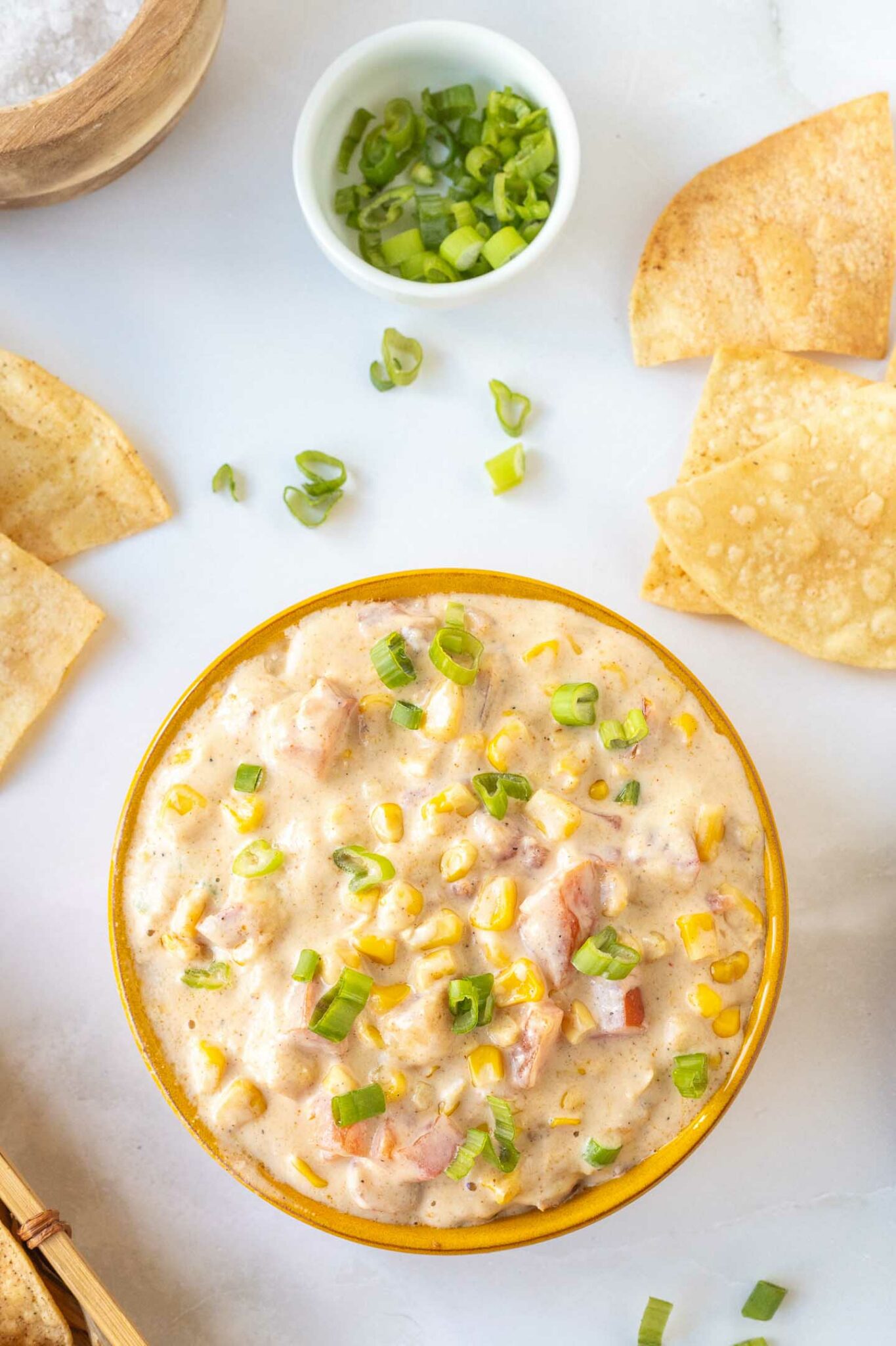 Cream Cheese Corn Dip - Pumpkin 'N Spice