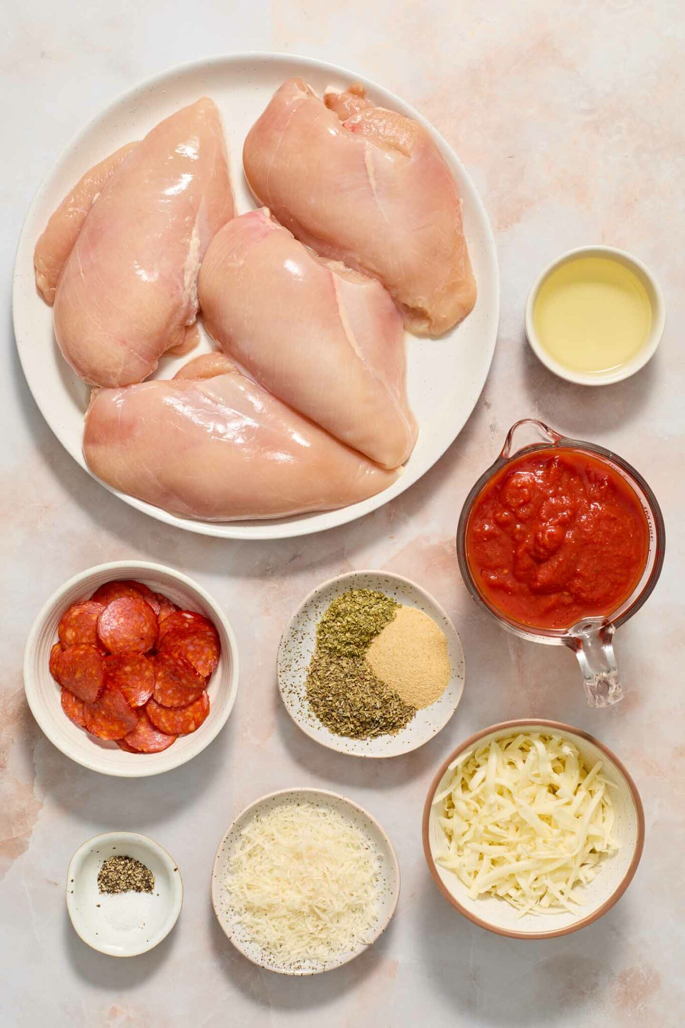 Pizza Chicken Bake - Pumpkin 'N Spice