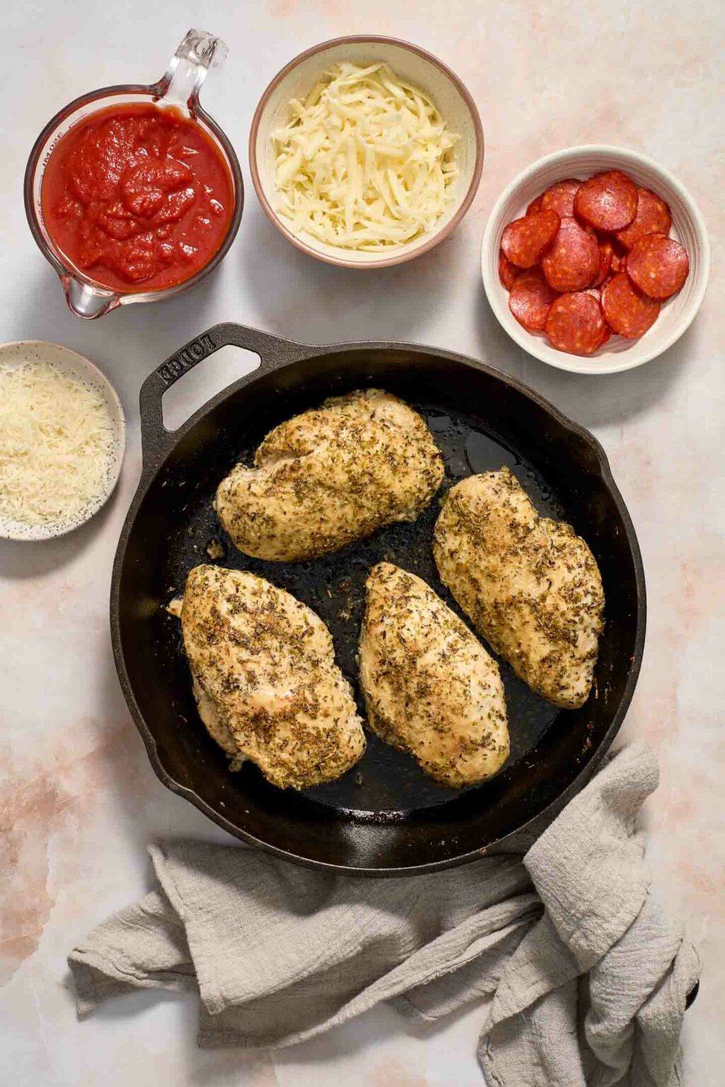 Pizza Chicken Bake - Pumpkin 'N Spice