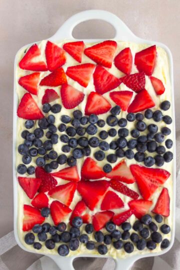 Red, White and Blue Icebox Cake - Pumpkin 'N Spice