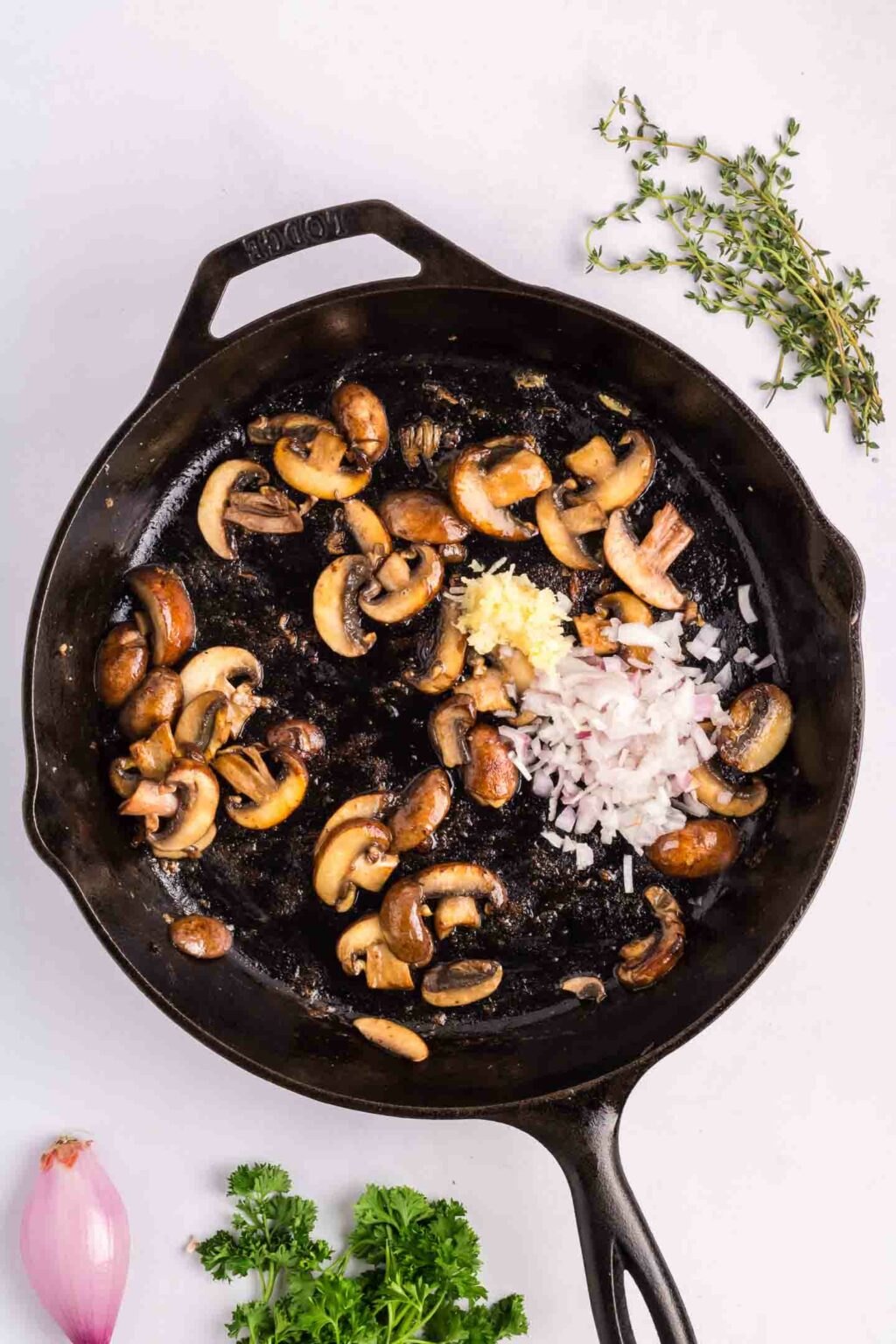 Chicken Marsala Pasta - Pumpkin 'N Spice