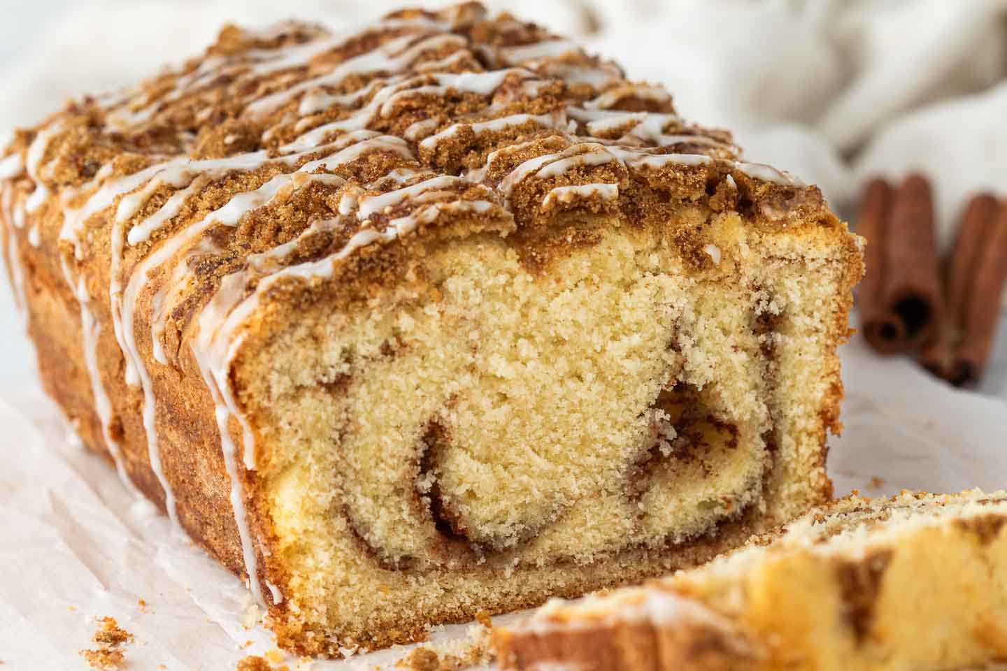 Cinnamon Swirl Pound Cake - Pumpkin 'N Spice