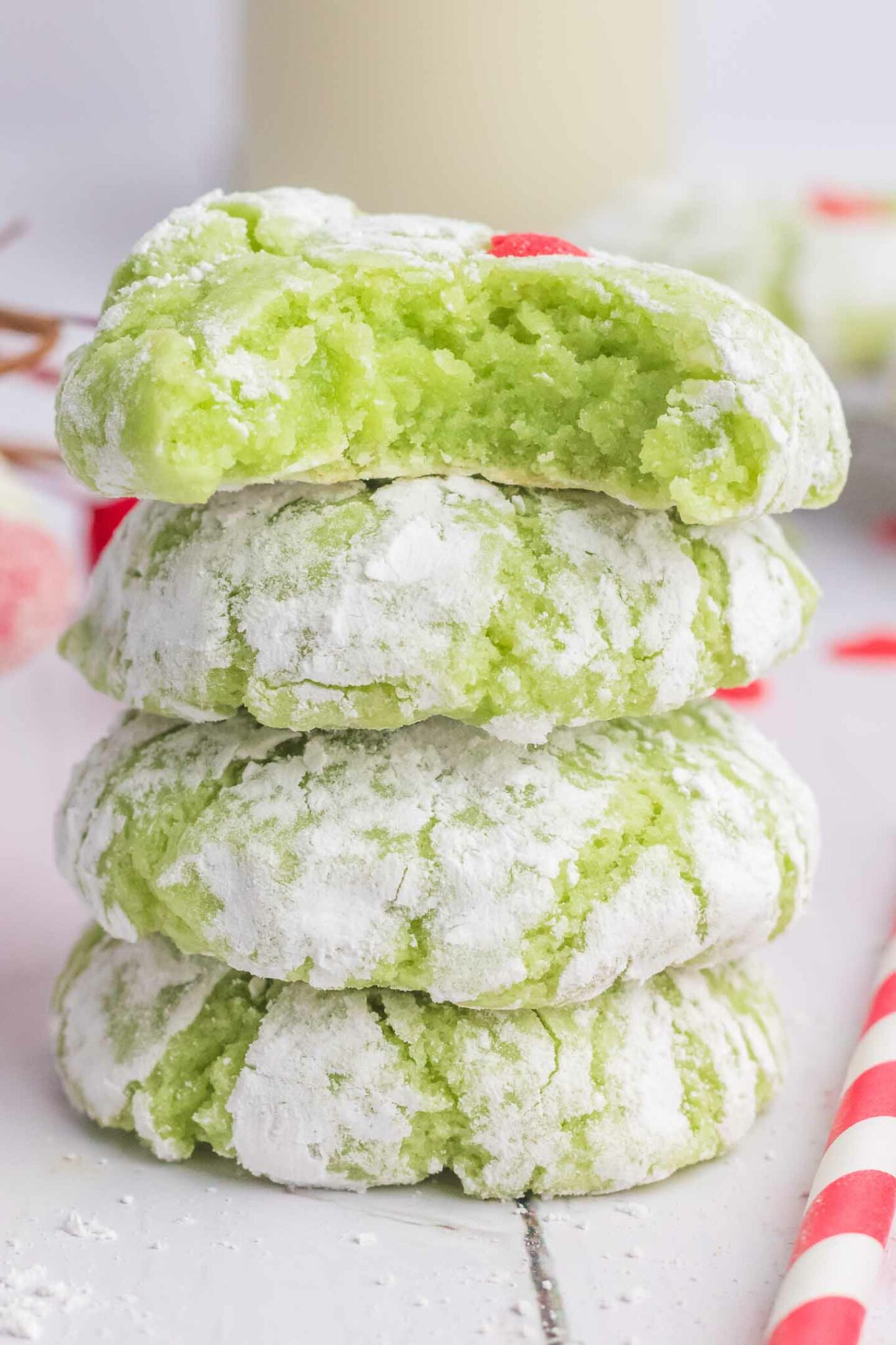 Grinch Cookies - Pumpkin 'N Spice