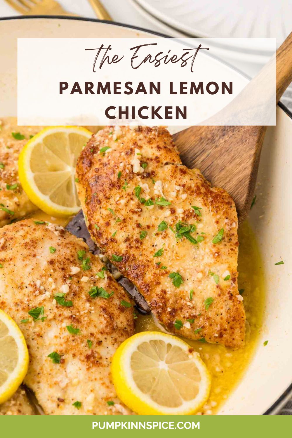 Parmesan Lemon Chicken - Pumpkin 'N Spice