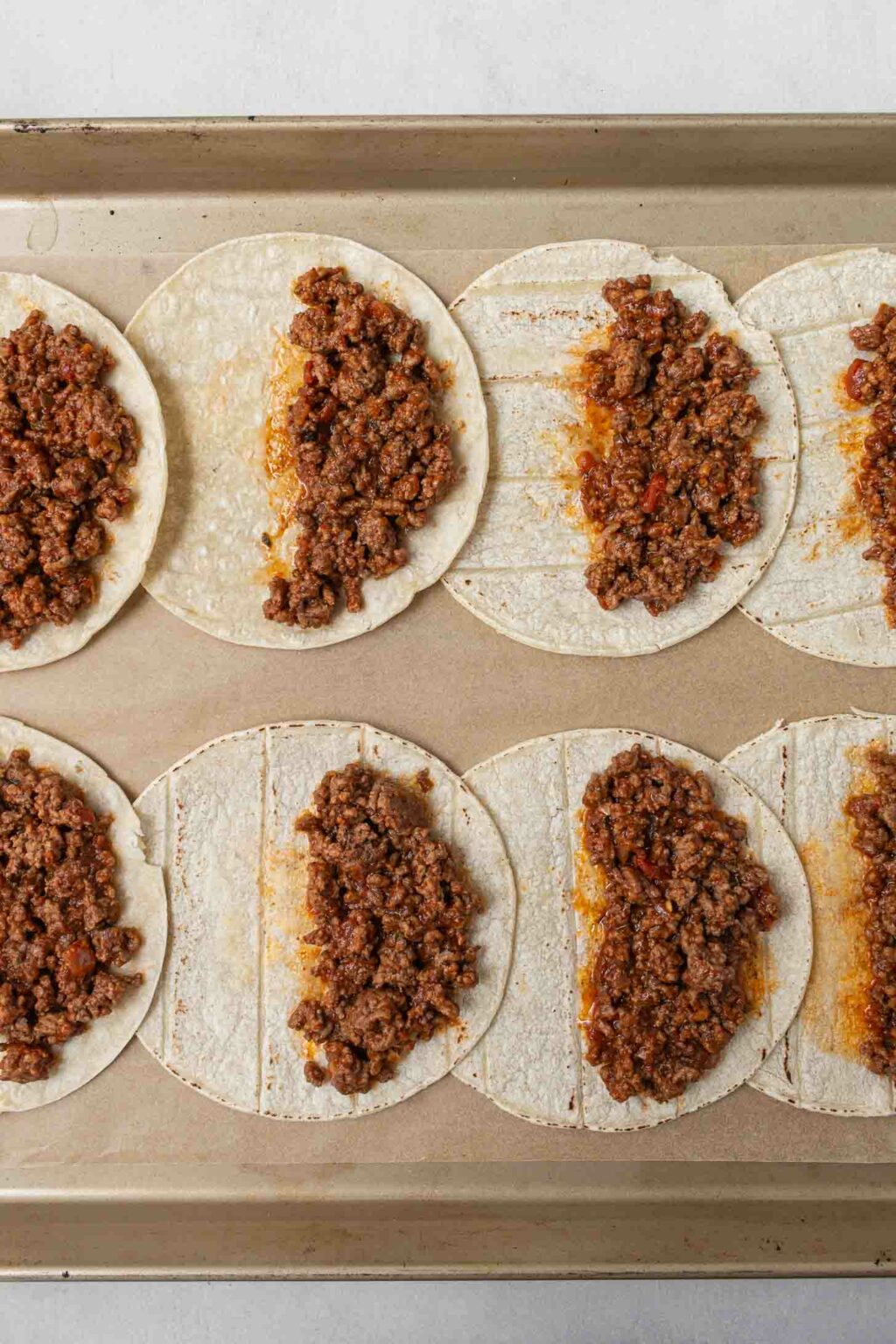 Baked Beef Tacos - Pumpkin 'N Spice