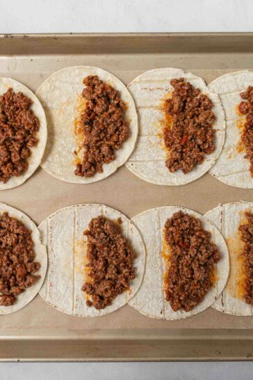Baked Beef Tacos - Pumpkin 'N Spice