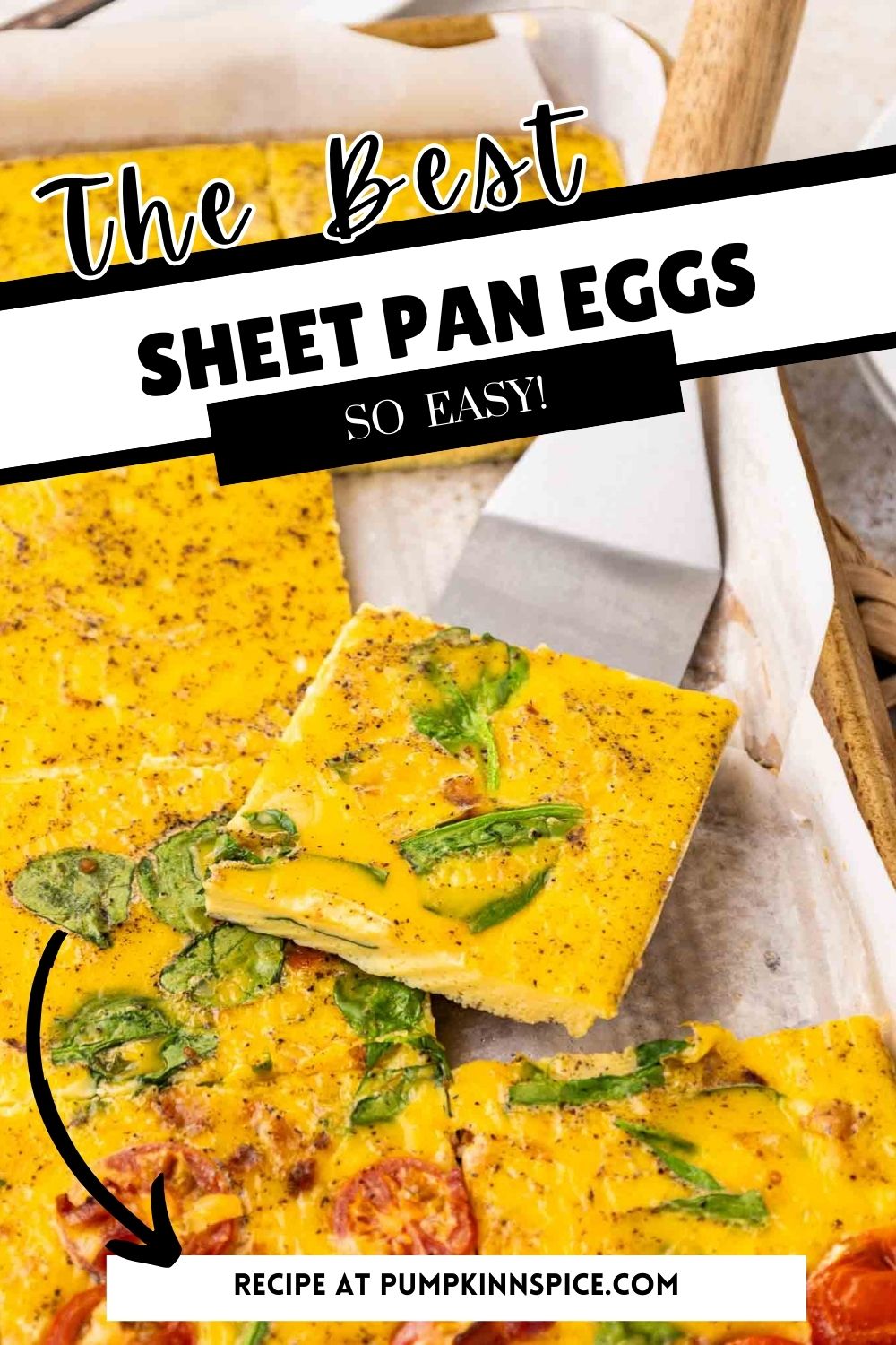 Sheet Pan Eggs - Pumpkin 'N Spice