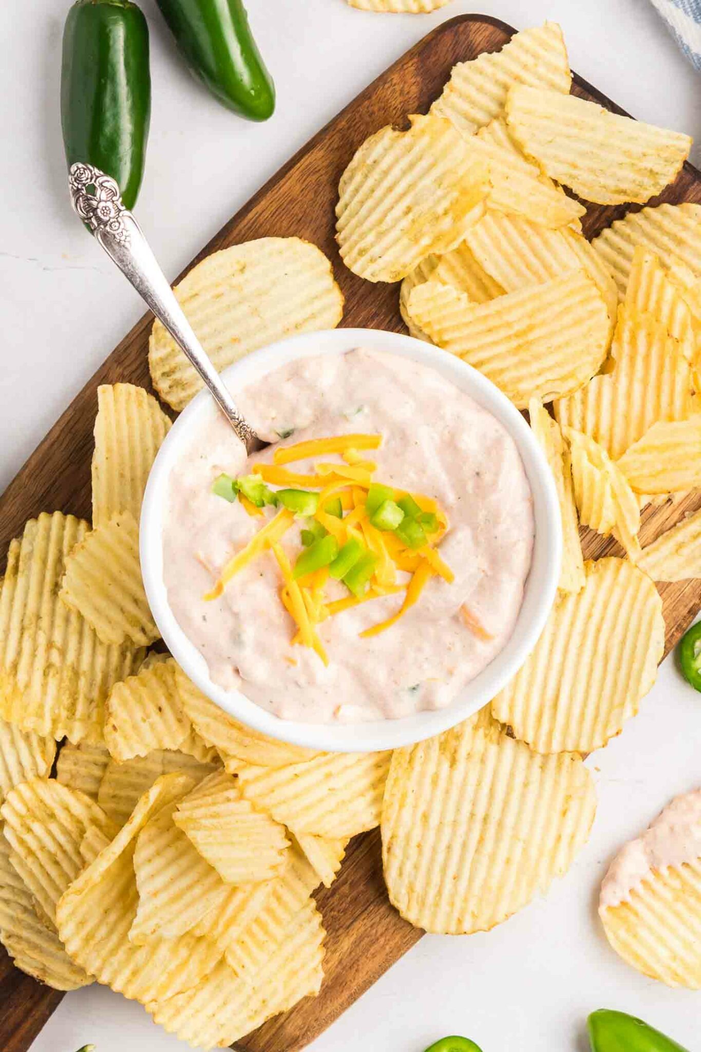 Salsa and Cream Cheese Dip - Pumpkin 'N Spice