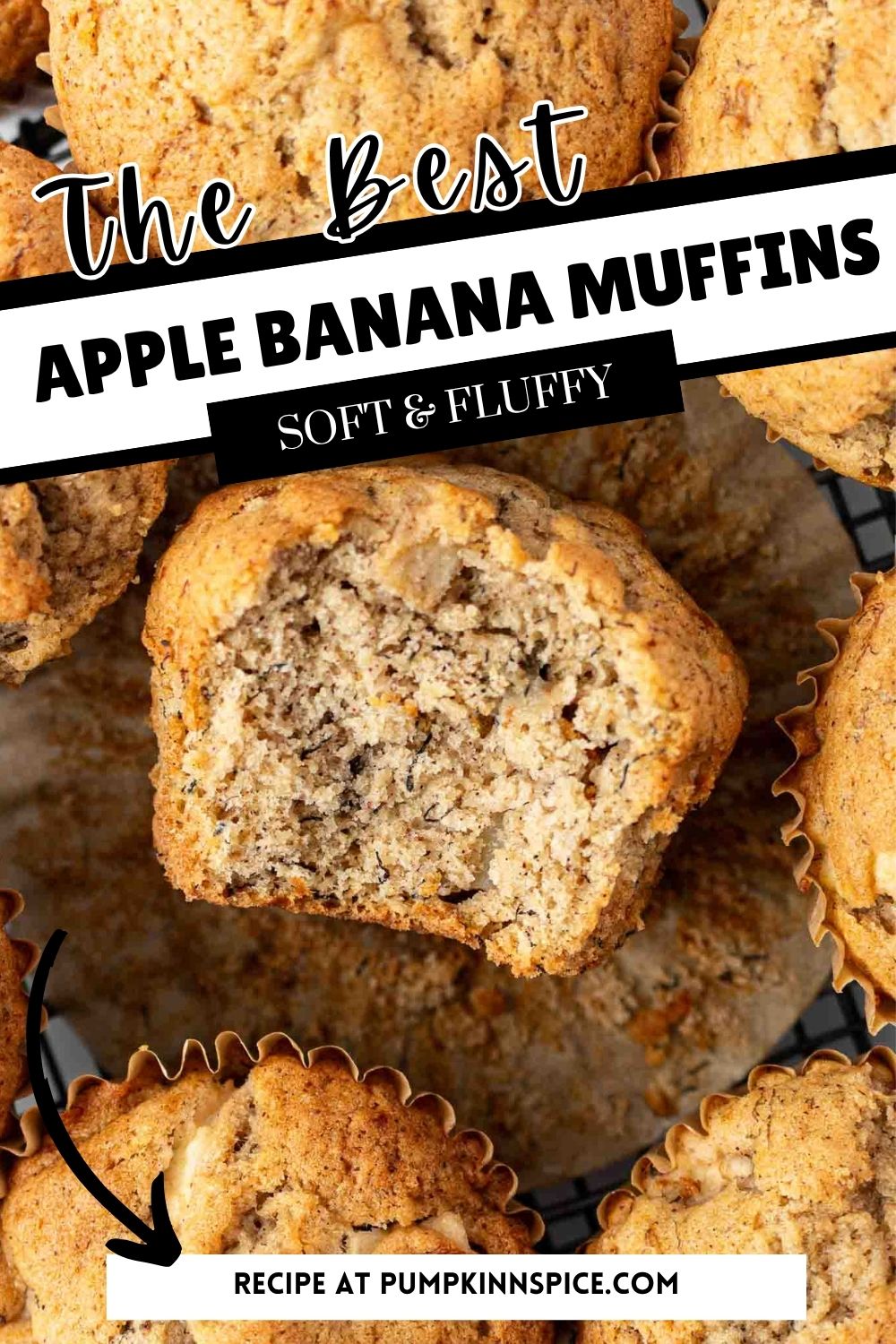 Apple Banana Muffins - Pumpkin 'N Spice