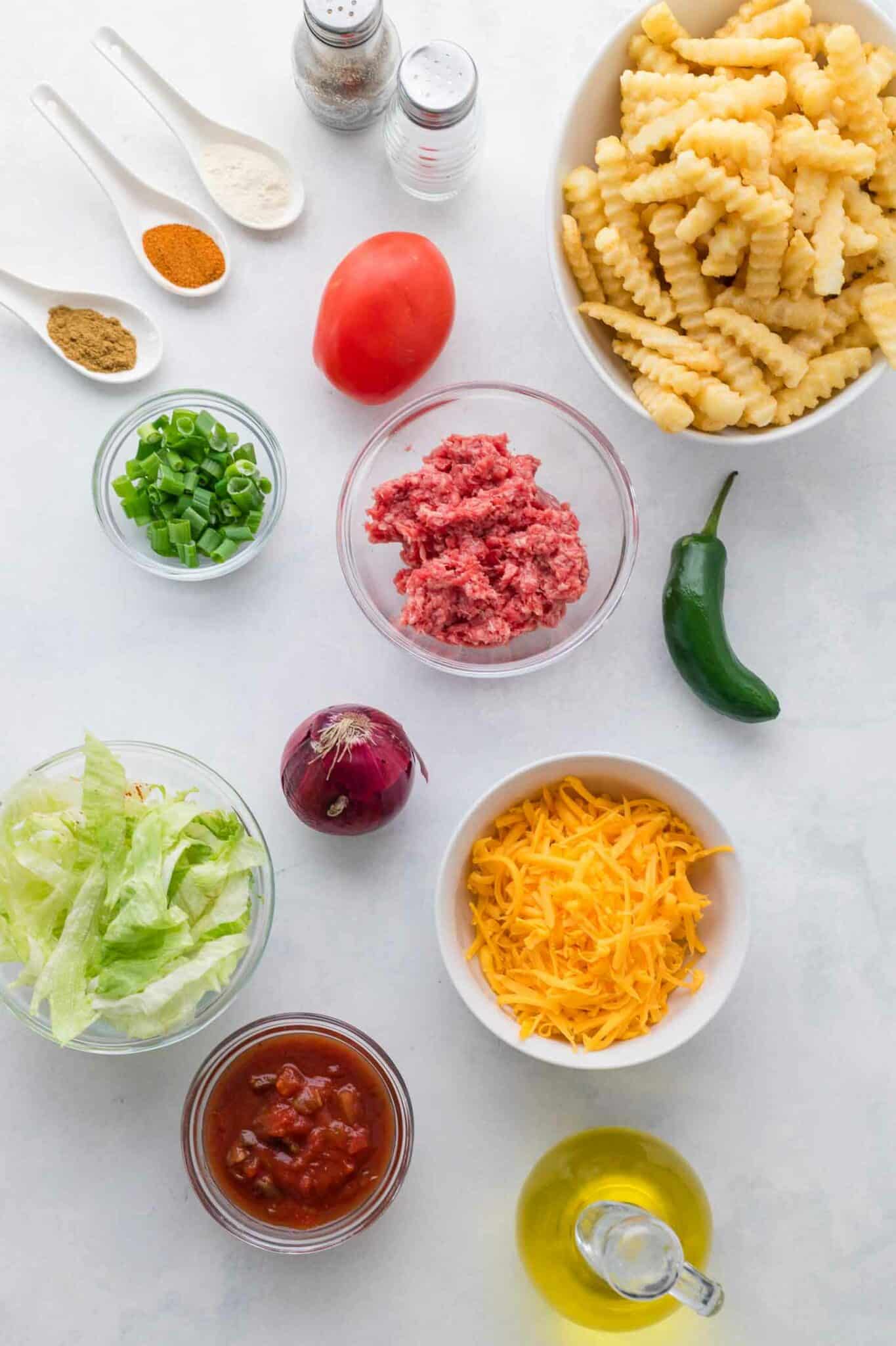 Nacho Fries with Ground Beef (Easy, 30-Minute Recipe) - Pumpkin 'N Spice